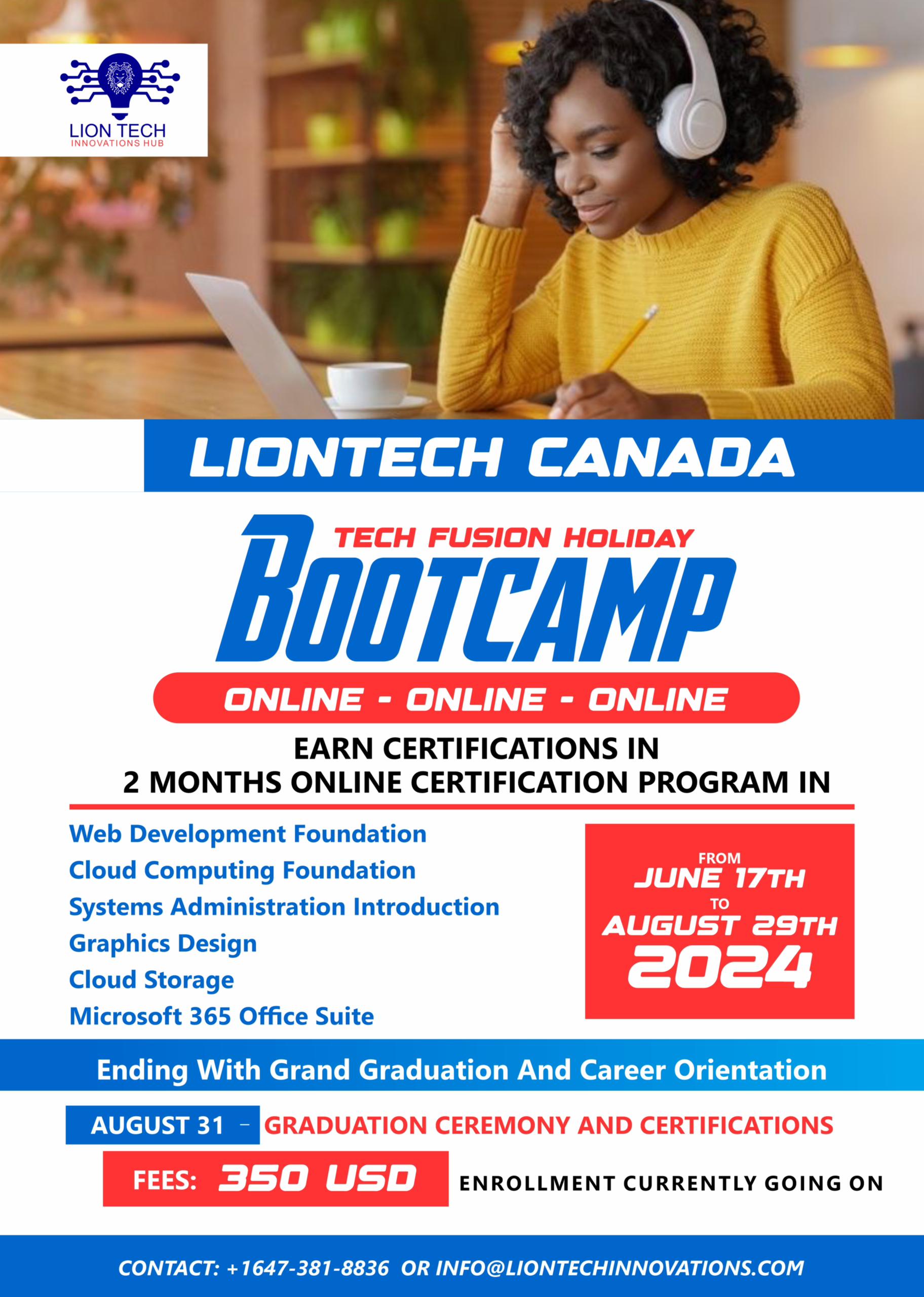 LIONTECH HOLIDAY BOOTCAMP TRAININGS - LionTech Expo